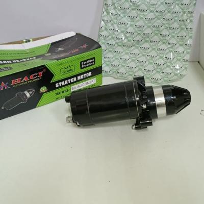 China Motorcycle BAJAJ Starter Motor Aluminum Easy To Operate Moto Spare Parts for sale