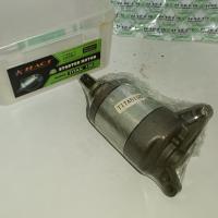 China TITAN Aluminum Engine Starter Motor HACI Brand Motorcycle Spare Parts for sale