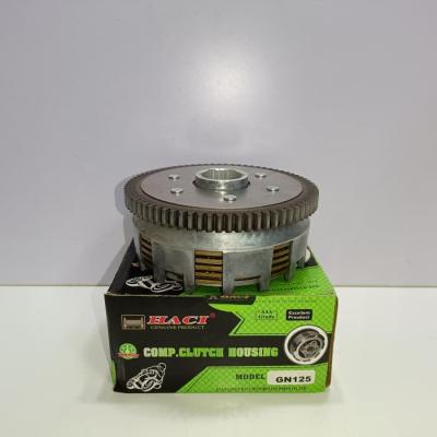 China GN125 Metal Motorcycle Clutch Housing COMP HACI Brand Motorcycle Parts for sale
