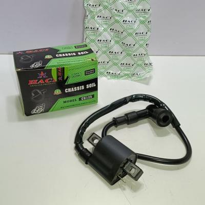 China CG125 Motorcycle Chassis Soil High Durability Ignition Coil Motorcycle Spare Parts for sale