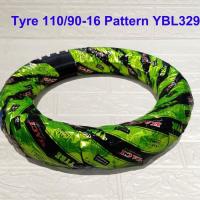 China Rubber Motorcycle Tyre and Tube 110/90-16 Affordable Best Compatibility Spare Parts for sale