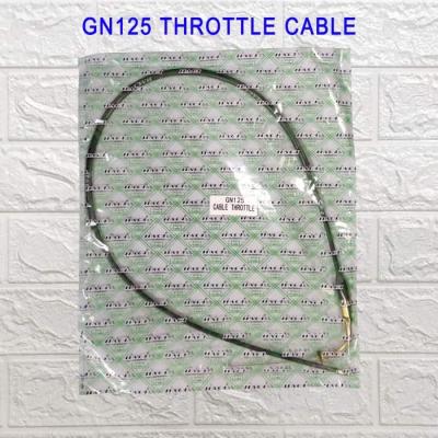 China Durable GN125 Motorbike Throttle Cable HACI Brand Motorcycle Spare Parts for sale