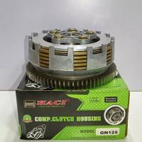 China Precision Motorcycle Clutch Housing High Performance GN125 Moto Spare Parts for sale