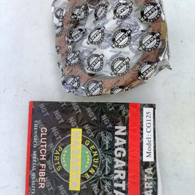 China Motorcycle CG125 Clutch Fiber Motorcycle Parts Standard Easy Installation for sale