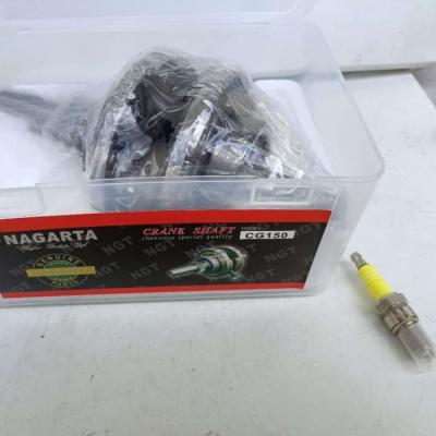China Innovative Precision CG150 Motorcycle Parts Motorbike Crankshaft for sale