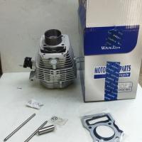China 125CC Motorcycle Cylinder Head Standard Size Silver Motorcycle Engine parts for sale