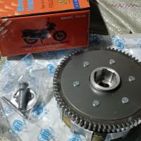 China CG150 Motorcycle Clutch Housing COMP OGBWAUA HACI Moto Spare Parts for sale