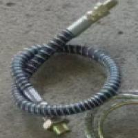 China HACI Brand Durable Tricycle Replacement Parts High Pressure Oil Pipe With Spring for sale