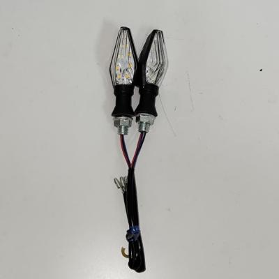 China Plastic Winker Lamp Motorcycle Black Plastic With Wires Aftermarket Lamp for sale