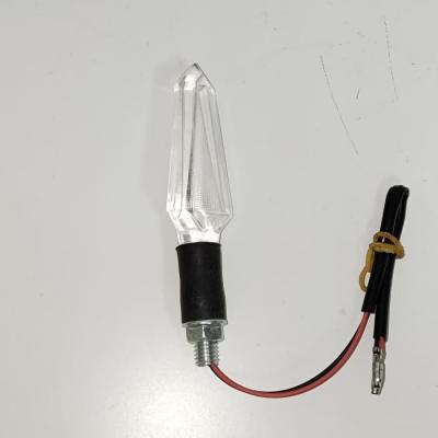 China Motorcycle White Plastic With Wires Decoration Light Bulb Blinker for sale