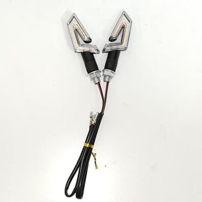 China Motorcycle Universal LED Crystal With Wires Light Bulb Blinker for sale