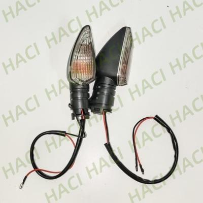 China Motorcycle Blinker Universal Double Sides LED Indicators Black for sale