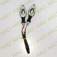China Double Black Winker Motorcycle Universal Signals Blinker Directional for sale