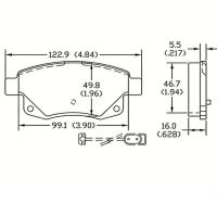 China OE 1121170400 Front And Back Brake Pad for BYD TANG Original Parts for sale