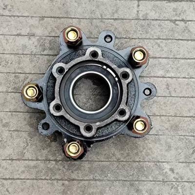 China High-Strength Ductile Iron Motorcycle Wheel Bearing Housing with Corrosion-Resistant Powder Coating and Precision-Machined 0.02mm Tolerance for sale