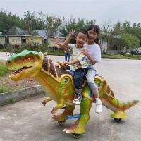 China Jurassic Park Entertainment Realistic Dinosaur Model With Vivid Movements for sale