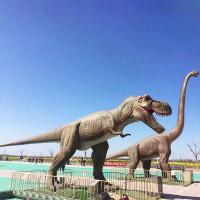 China Realistic Animatronic Dinosaur with Infrared Sensor Control and Customizable Color for Dinosaur Park Attractions - 12 Months After Service for sale