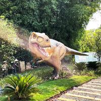 China Outdoor Dino Park Animatronic Dinosaur Sculpture Allosaurus Model for sale