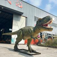 China Realistic Animatronic Dinosaur with Infrared Sensor Control and Customizable Color for Dinosaur Park Attractions - 12 Months After Service for sale