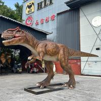China Infrared Sensor Controlled Animatronic Dinosaur with Customizable Design and Durable Waterproof Construction for Educational and Theme Park Use for sale