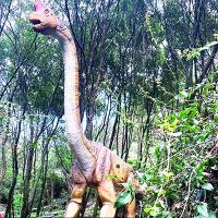 China Realistic Animatronic Dinosaur with Infrared Sensor Control and Customizable Color for Dinosaur Park Attractions - 12 Months After Service for sale