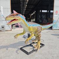 China Adventure Park Robotic Animatronic Dinosaur Infrared Sensor Controlled High Emulation Dinosaur for sale