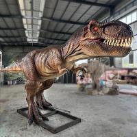 China Infrared Sensor Controlled Animatronic Dinosaur with Customizable Design and Durable Waterproof Construction for Educational and Theme Park Use for sale