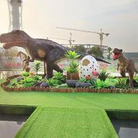 China Infrared Sensor Controlled Animatronic Dinosaur with Customizable Design and Durable Waterproof Construction for Educational and Theme Park Use for sale