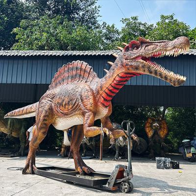 China Life Size Jurassic Park Animatronic Spinosaurus Mechanical Simulation Animatronic Dino for sale