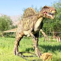 China Real Size Waterproof Sun Resistant Animatronic Dinosaur For Immersive Theme Park Experience for sale