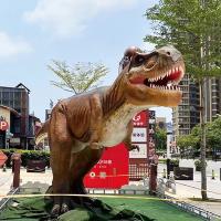 China Infrared Sensor Controlled Animatronic Dinosaur with Customizable Design and Durable Waterproof Construction for Educational and Theme Park Use for sale