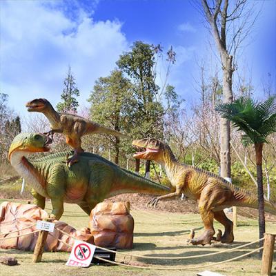 China Outdoor Waterproof Adventure Park Decoration Mechanical Dinosaur With Movements for sale