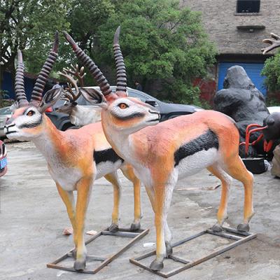 China Jungle Land Lifesize Animatronic Animal Realistic Robot Mechanical Animal Antelope Simulation for sale