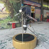 China Durable Silicone Rubber 3D Simulation Large Scale Animatronic Insect Model butterfly animatronic for sale