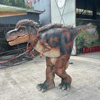 China 4 Meter Long Customized Color Mechanical Walking Velociraptor Costume for Interactive Performance for sale