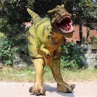China Life Size Dinosaur Costume Interactive Walking T Rex Costume Realistic for sale