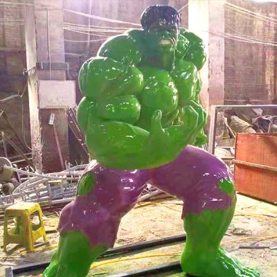China Movie Character Cartoon Life Size Fiberglass Statue Customized 2 Years Warranty for sale