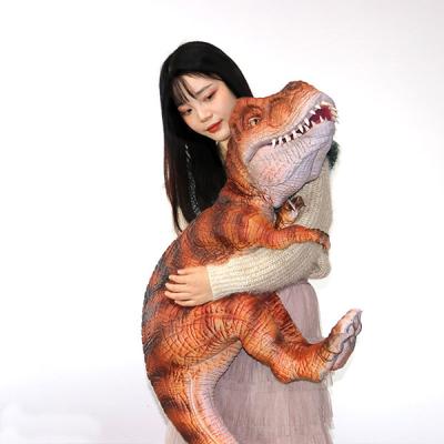China Interactive Animatronic Dinosaur Realistic Baby T Rex Full Body Puppet Light Weight for sale