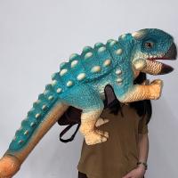 China Theme Park Customized Realistic Full Body Dinosaur Puppet Silicone Rubber for sale