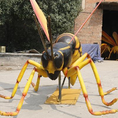 China Lifelike Mechanical Robotic Bug Animatronic For Theme Park Display Educational for sale