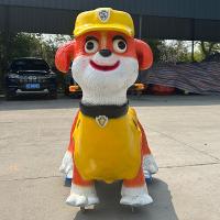 China Children Amusement Park Riding On Electric Walking Dinosaur Car Weight Capacity 200Kg for sale