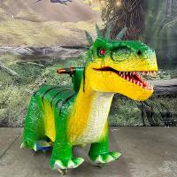 China Green Dinosaur Scooter Recommended Age 3 Plus Years Designed for Young Riders Enhancing Coordination and Motor Skills for sale