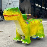 China Green Dinosaur Scooter Recommended Age 3 Plus Years Designed for Young Riders Enhancing Coordination and Motor Skills for sale