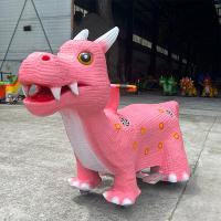 China Kids Ride On Animatronic Dinosaur  Riding Scooter Walking Animal Ride for sale
