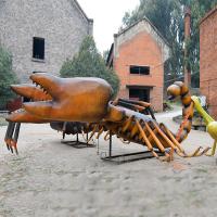 China Insect Theme Park Giant Simulation Robotic Animatronic Bug Scorpion Model for sale