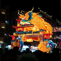 China Wonderland Immersive Experience Winter Light Traditional Lantern Festival for sale
