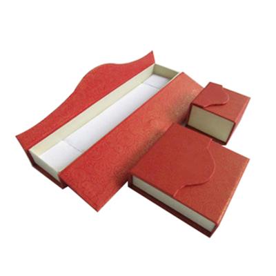 China Ring Necklace Luxury Jewelry Packaging Greyboard Fanny Paper for sale