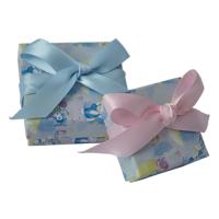China Square Cardboard Jewellery Boxes Sustainable Jewelry Packaging With Ribbon for sale