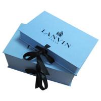 China Collapsible Gift Packing Box For Clothes C1S Custom Apparel Gift Boxes for sale