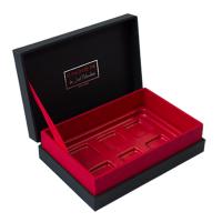 China Custom Shoulder Neck Rigid Boxes CMYK Color Printing For Biscuit for sale